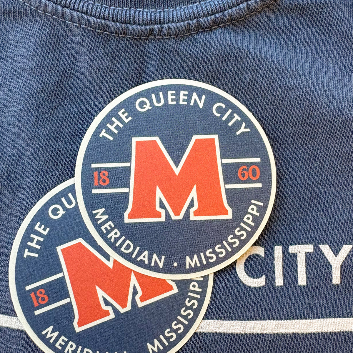 Mississippi Flag MS Made Sticker — Crooked Letter