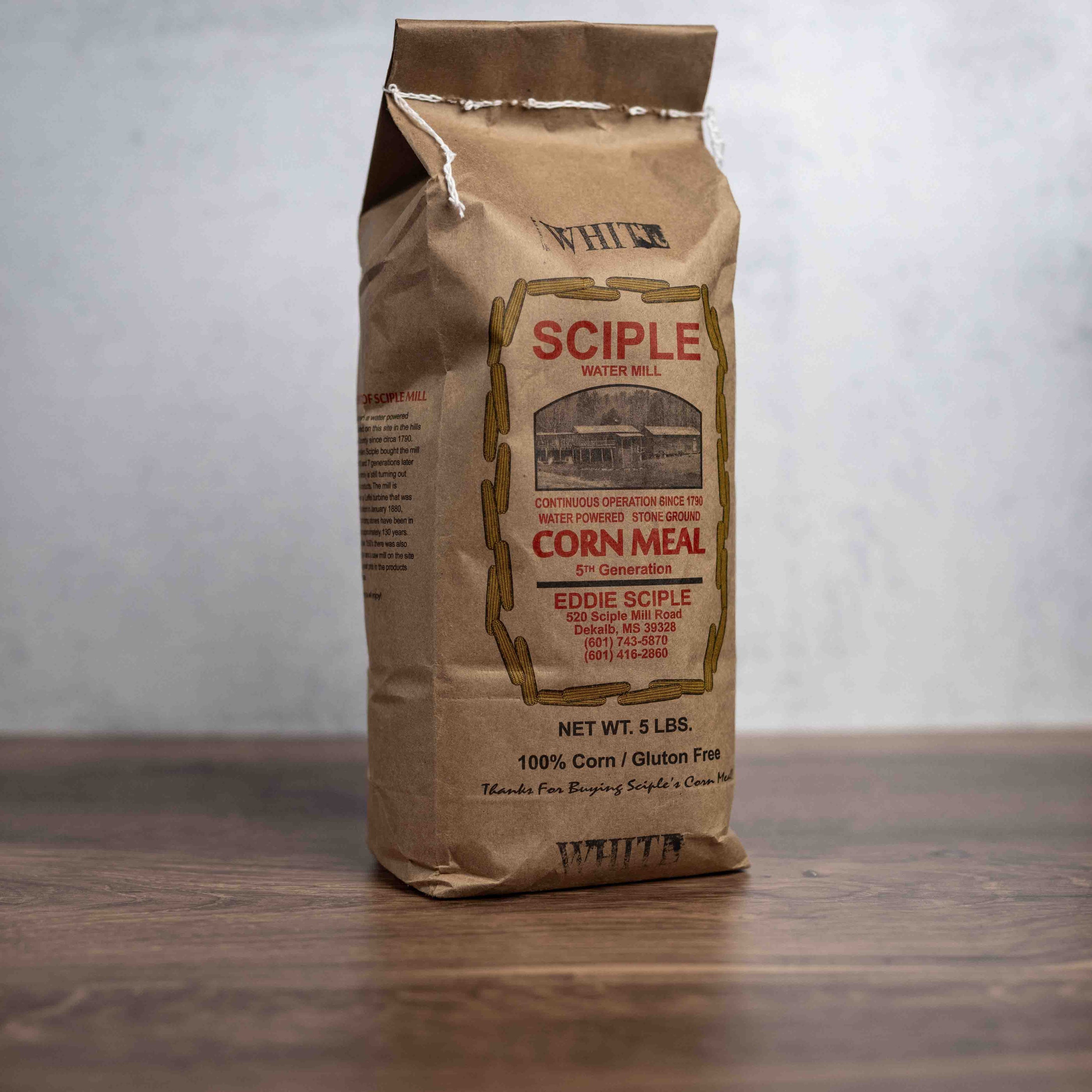 Sciple Mill's Stone-Ground Corn Meal | Made in Mississippi — Crooked Letter